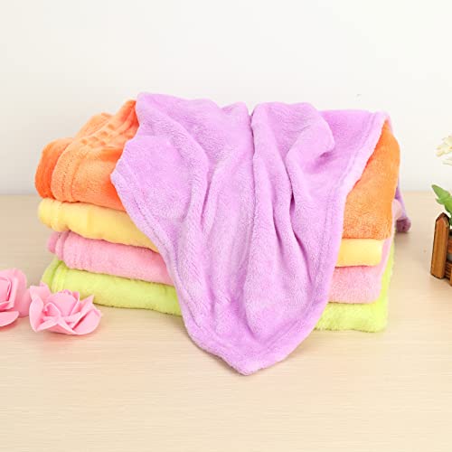 Fleece Throw Blanket for Couch, Lightweight Plush Fuzzy Cozy Soft Blankets and Throws for Sofa, Soft Fleece Blanket, Throw Blanket, Cozy, Warm and Lightweight Bedding Fleece Blanket Bed Blanket Pink