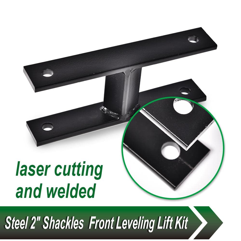 VRracing 2" Leveling Lift Kit Compatible with 1999-2004 Ford F250 F350 4WD Shackles Front Leveling Lift