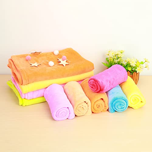 Fleece Throw Blanket for Couch, Lightweight Plush Fuzzy Cozy Soft Blankets and Throws for Sofa, Soft Fleece Blanket, Throw Blanket, Cozy, Warm and Lightweight Bedding Fleece Blanket Bed Blanket Pink