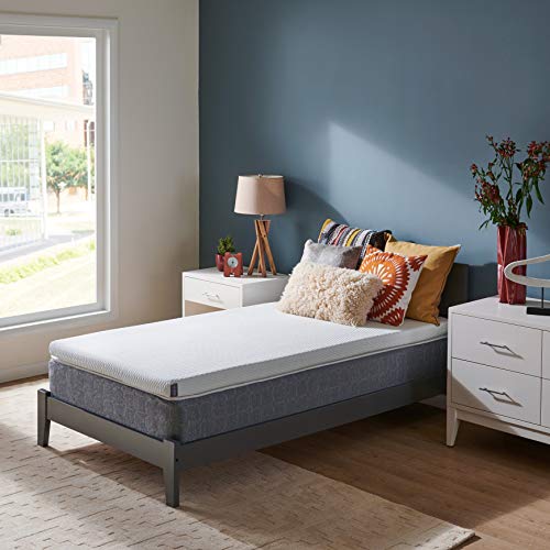 Tempur-Pedic TEMPUR-Adapt + Cooling 3-Inch Twin Mattress Topper Medium Cooling Topper,White & 11284210 TEMPUR Supreme 3-Inch Medium Firm Mattress Topper, Twin, White