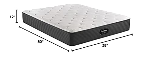 Beautyrest Silver BRS900 12 inch Medium Firm Innerspring Mattress, Twin XL, Mattress Only