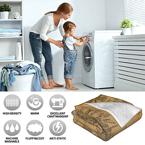 Fleece Blanket Lord of The-Rings Blankets Warm Cosy Throw Blanket for Sofa and Bed Super Soft and Lightweight Blanket for All Seasons, 50 x 40 inches