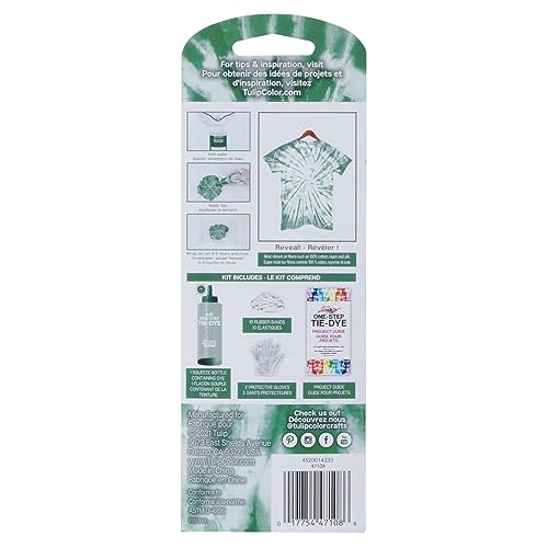 Tulip One-Step Tie-Dye Kit, Vibrant Colors for Fabric 4 fl oz, Sage