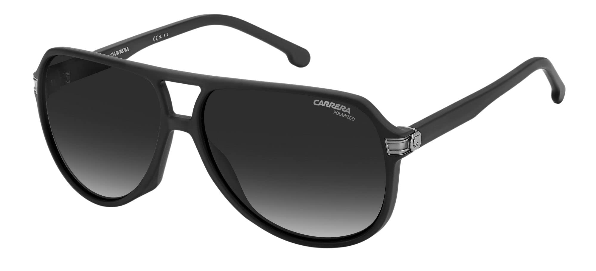 Carrera 1045/S Matte Black/Grey Shaded 61/13/140 unisex Sunglasses