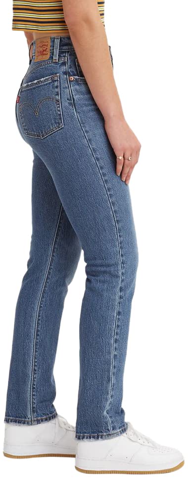 Levi's Women's 501 Original Fit Jeans, (New) Medium Indigo Worn in, 30 Regular