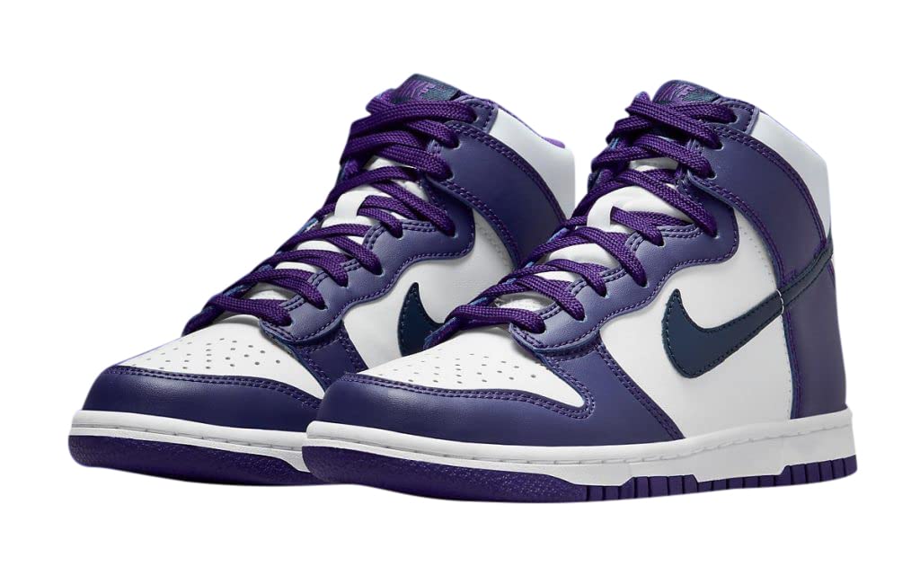Nike Youth Dunk High GS DH9751 100 Electro Purple Midnght Navy - Size 6.5Y