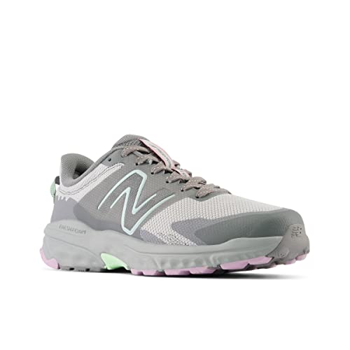New Balance Women's Fresh Foam 510 V6 Trail Running Shoe, Brighton Grey/Harbor Grey/Lilac Cloud, 8.5