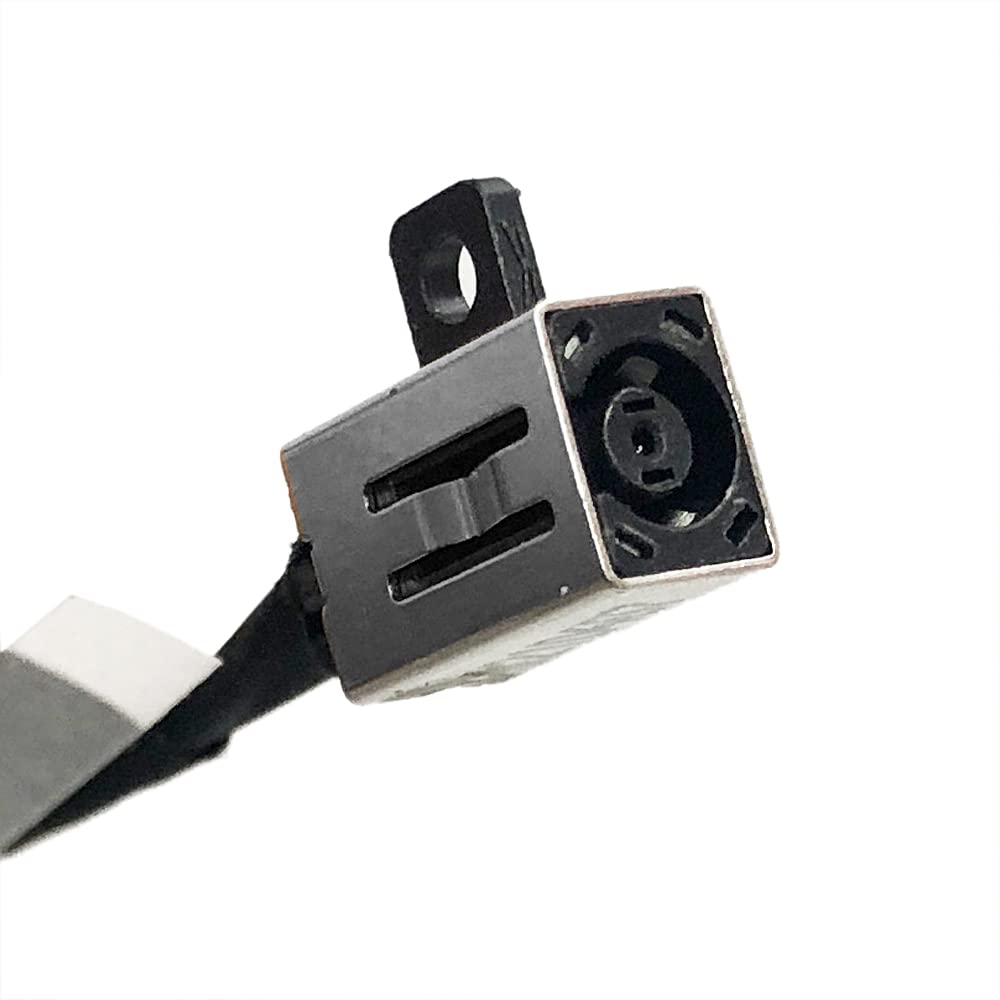 Zahara Dc in Power Jack Charging Port Harness Cable Connector 0HJW4D HJW4D Replacement for Dell Latitude 15 (3520) / Latitude 14 (3420) 2021 450.0NF0B.0001