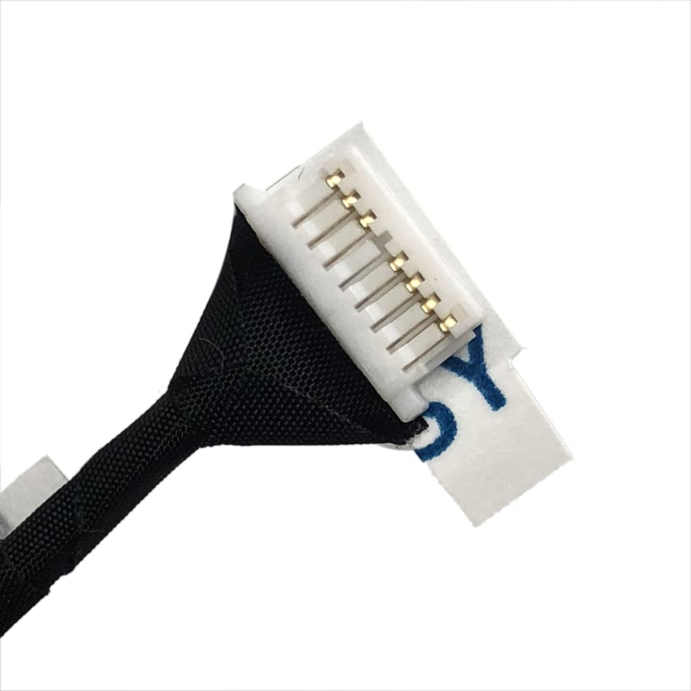 Zahara Dc in Power Jack Charging Port Harness Cable Connector 0HJW4D HJW4D Replacement for Dell Latitude 15 (3520) / Latitude 14 (3420) 2021 450.0NF0B.0001