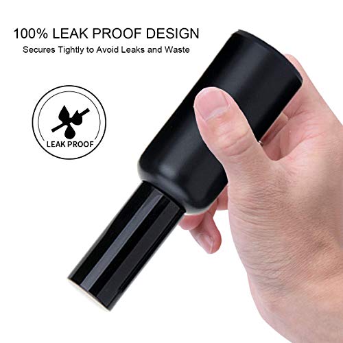 Cocktail Atomizer Sprayer - 1.7OZ / 50ml, Cocktail mister Vermouth Spritzer Bitters Spray Bottle for Cocktails Portable Perfume Refillable Sprayer, SC008 (Black)