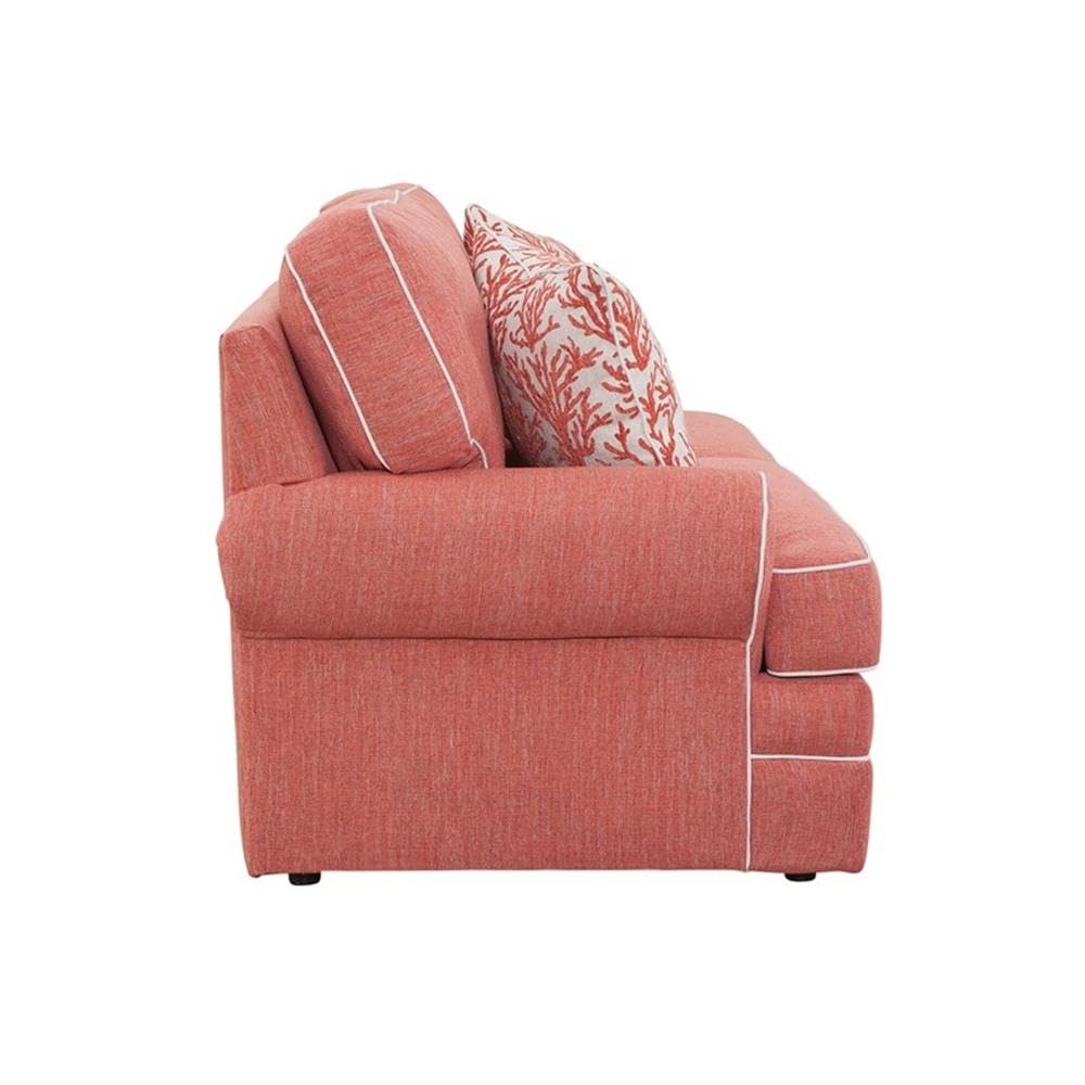 American Furniture Classics Coral Springs Model 8-040-S260C Sleeper Sofa with Three Matching Pillows Sofabed