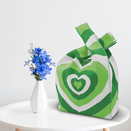 L-LAN- Fashionable-Bags-Shopping-Tot (green)