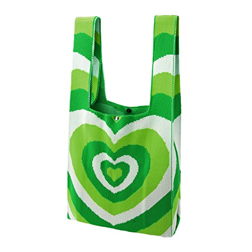 L-LAN- Fashionable-Bags-Shopping-Tot (green)