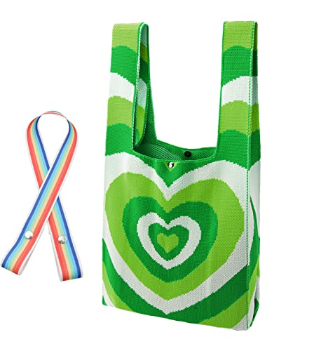 L-LAN- Fashionable-Bags-Shopping-Tot (green)