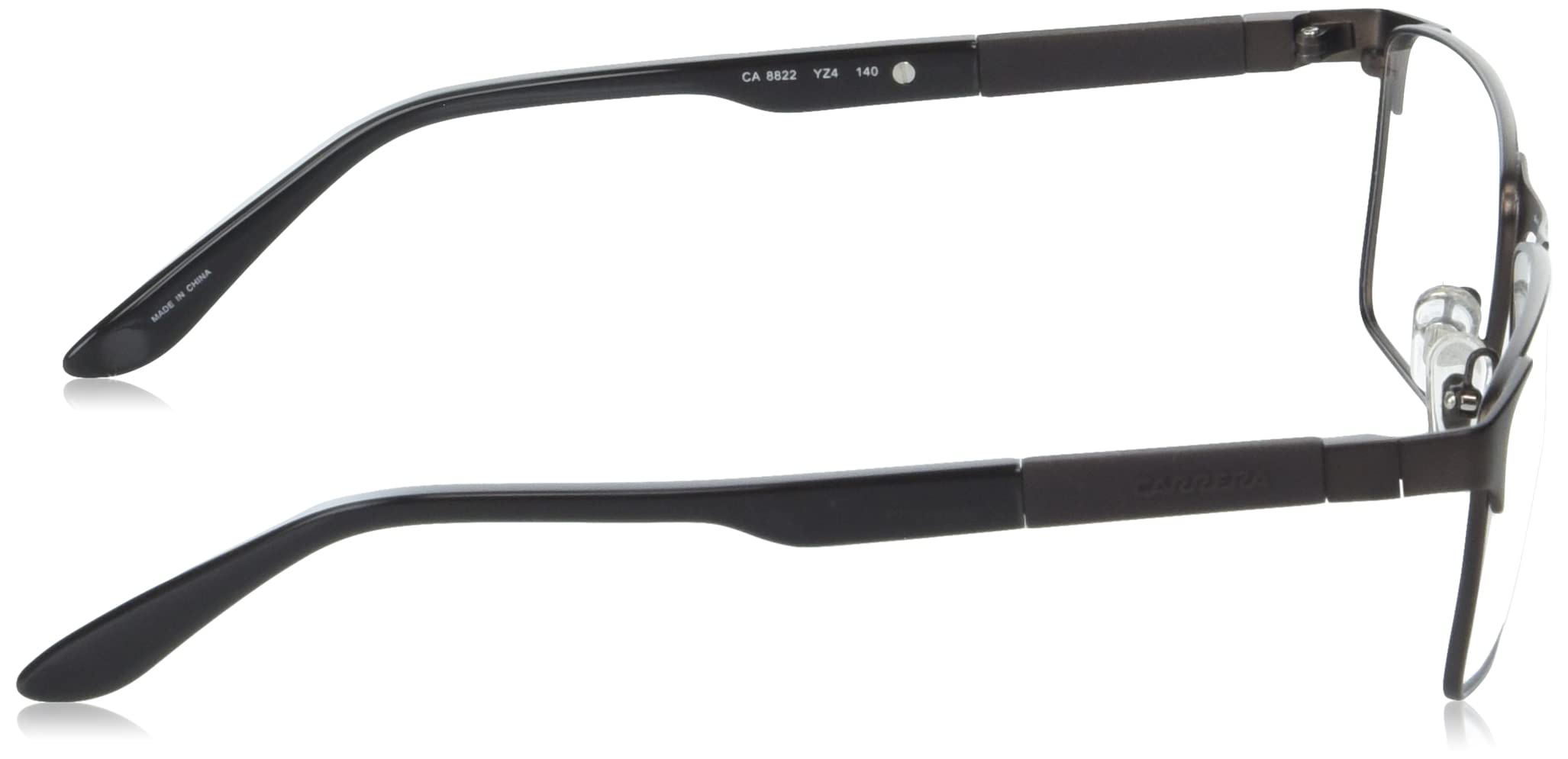 Carrera Men's 8822 Rectangular Prescription Eyewear Frames, Matte Brown, 54mm, 17mm
