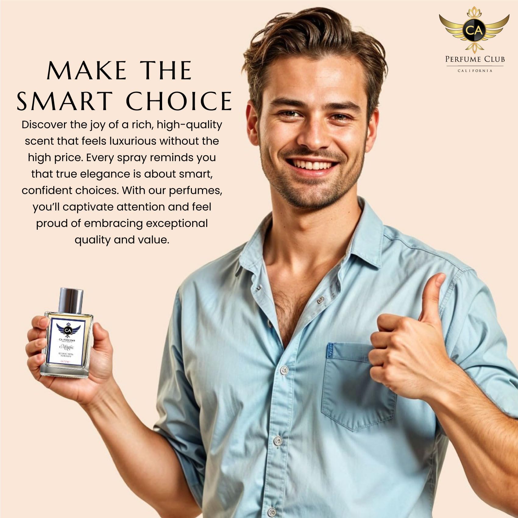 CA Perfume Impression of T. Ford Tobacco Vanille For Men Replica Version Fragrance Dupes Concentrated Long Lasting Eau de Parfum Spray Refillable Atomizer Bottle 1.7 Fl Oz/50ml-X1