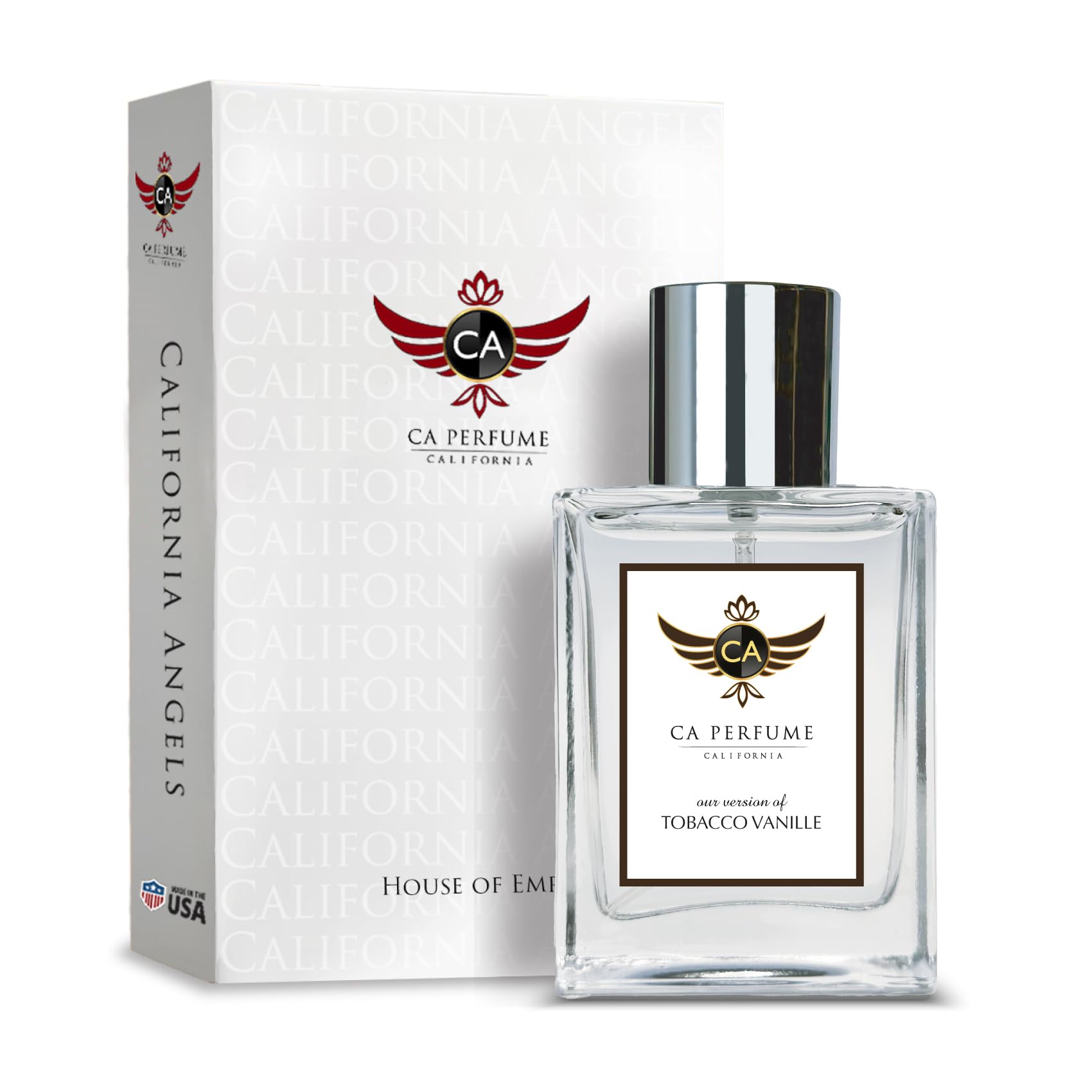 CA Perfume Impression of T. Ford Tobacco Vanille For Men Replica Version Fragrance Dupes Concentrated Long Lasting Eau de Parfum Spray Refillable Atomizer Bottle 1.7 Fl Oz/50ml-X1