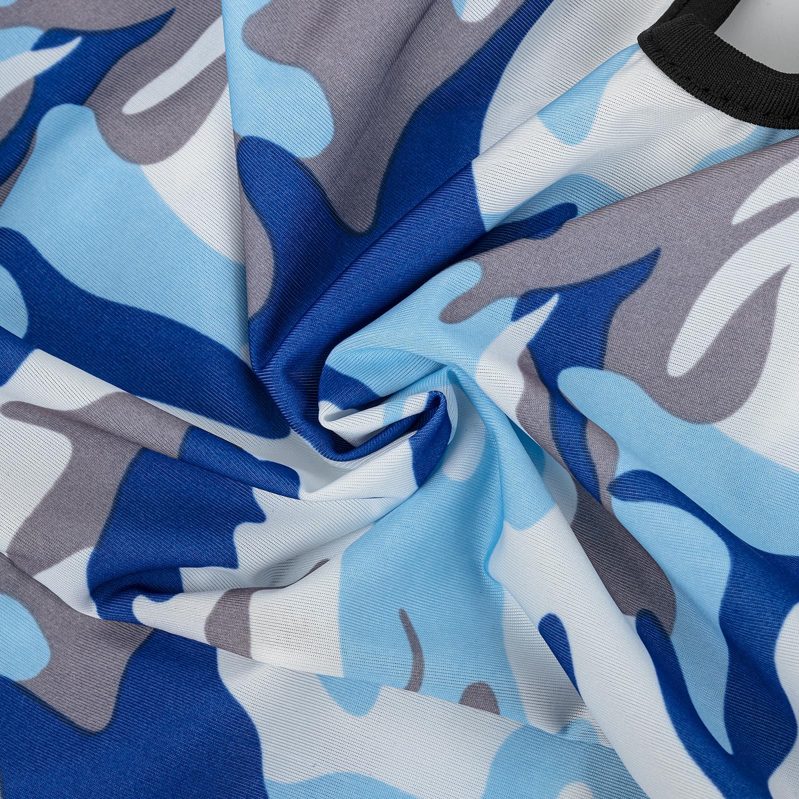TopTie Camo Spandex Balaclava with Face Mask - Four Seasons Outdoor Gear-Camo Grey
