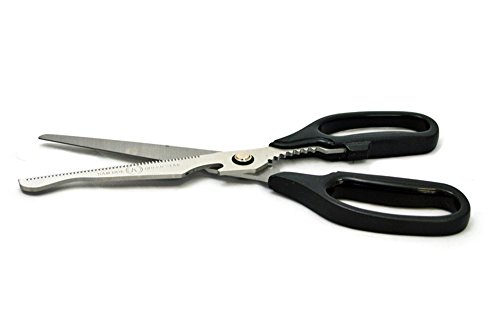 SD Queen Korean BBQ Kalbi Meat Cutting Scissors Large All Purpose Stainless Steel Utility Scissors