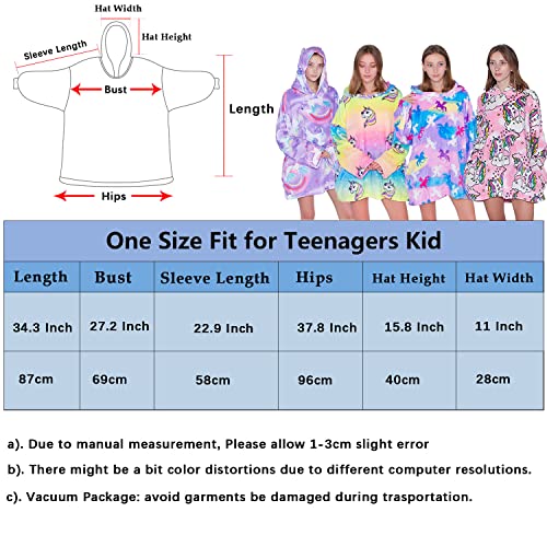 Nousion Women Hoodie Blanket Sweatshirt Oversized Wearable Sweatshirt Super Soft Fleece Blanket for Women Great Throw Sweatshirt for Bath and Watching TV