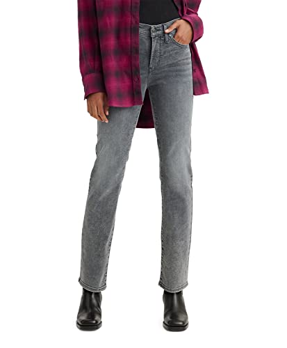 Levi's Women's 314 Shaping Straight Jeans (Also Available in Plus), Grey Ghost, 32 Regular