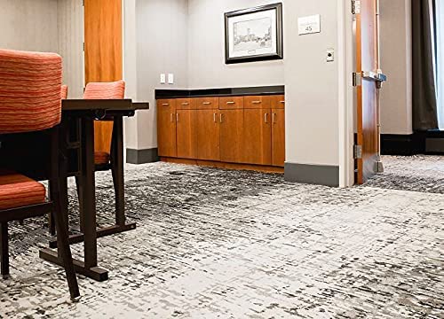 Proflex Gray Vinyl Wall Base 6 inch X 40 ft - Wall Base Trim with Super Strong Peel and Stick Adhesive Back - Flexible Self Stick Vinyl Wall Base - Easy Install Vinyl Floor Base with Toe