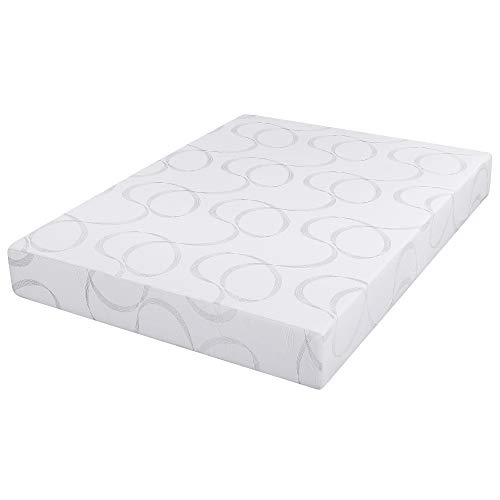 PrimaSleep 9 inch Aurora Multi-Layered I-Gel Infused Memory Foam Mattress, Full
