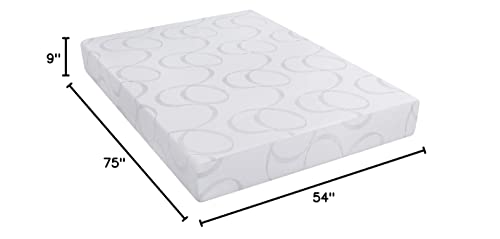 PrimaSleep 9 inch Aurora Multi-Layered I-Gel Infused Memory Foam Mattress, Full