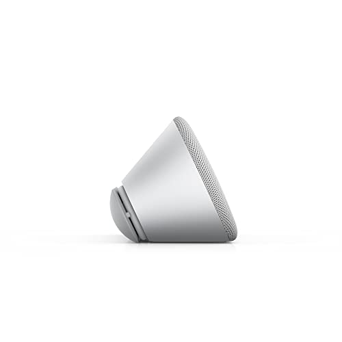 Dell SP3022 USB Computer Speaker for PC, Laptop, Monitor, Business Conference-Mini Soundbar Speakerphone, AI Noise Echo Cancellation, Full Duplex Audio, 2 x 1.8W, MS-Teams Certified - Platinum Silver