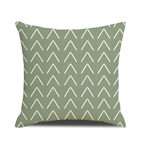Throw Pillow Covers 20x20 Inch, Pillow Covers 20x20,Squar Pillow Covers Set of 4 Boho Modern Farmhouse Neutral Decorative Pillowcases Linen Cushion Case for Couch, Bed, Home Decor