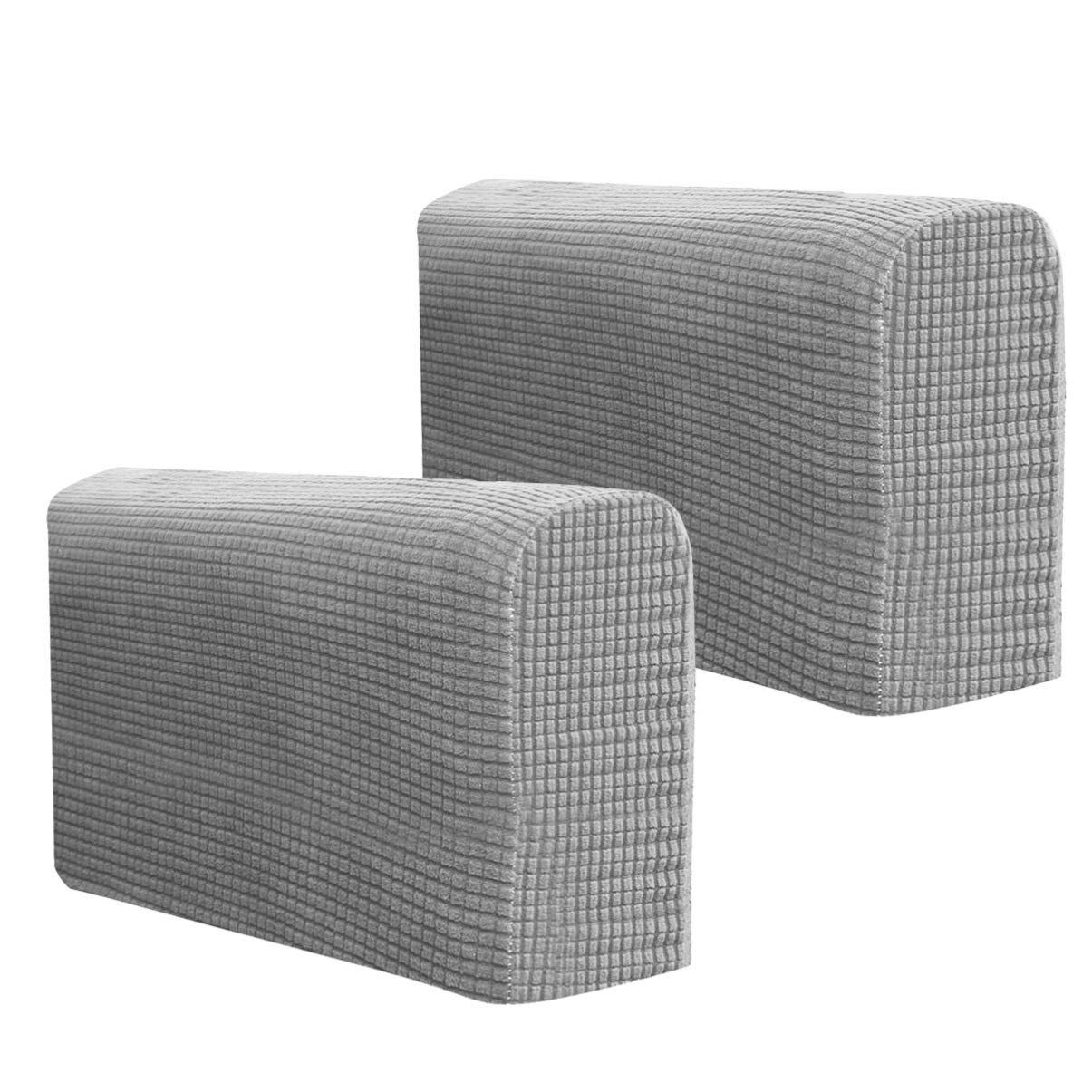 Garneck 2pcs Armrest Covers for Chairs Chair Armrest Cover Furniture Arm Rest Towel Armchair Covers for The Arms Couch Arm Covers for Sofa Couch Cover for Dogs Arm Chair Elastic Sofa Chair
