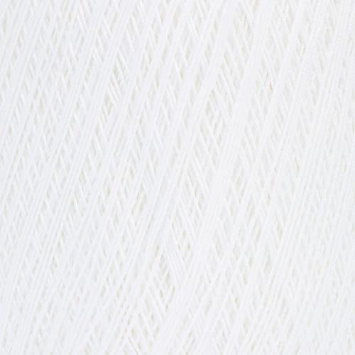 Aunt Lydia Crochet Cotton Jumbo White 1 Pack of Crochet - Cotton - Size 10-2730 Yards - Knitting/Crochet