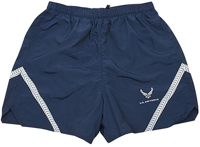 Army US Air Force PT Shorts Physical Training Trunks (PTU) Reflective Navy Size 3X-Large