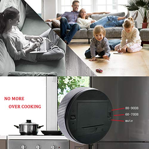 Timers, Kitchen Timer for Kids, Digital Countdown Magnetic Egg Timer for Cooking, with Constant Light Function for classrooms, Quiet for Children and Teachersā¦
