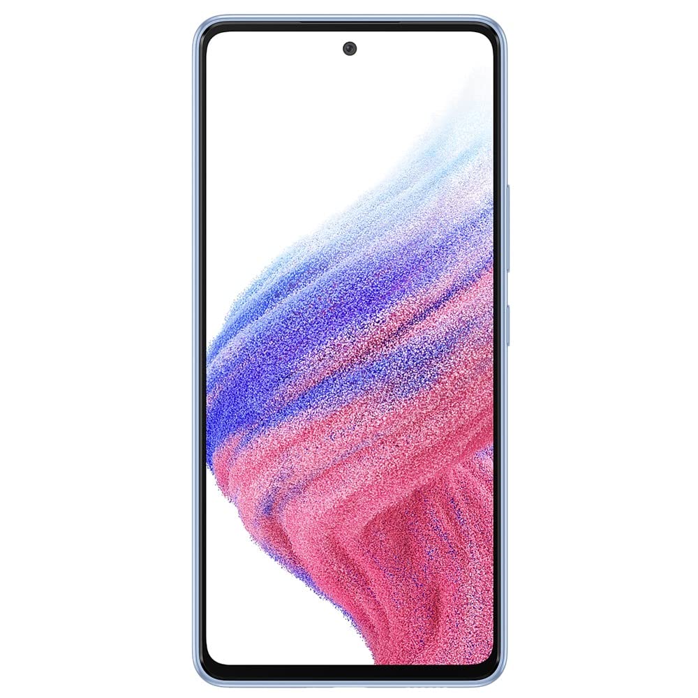 Samsung Galaxy A53 5G (SM-A536E/DS) Dual SIM,128 GB 6GB RAM, Factory Unlocked GSM, International Version - No Warranty - (Awesome Blue)