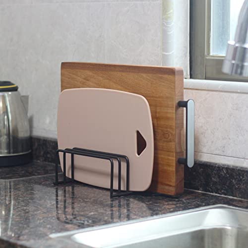 Cutting board organizers (1.0 and 0.6 inch wide slots), cutting board holders, cutting board racks, cutting board storage, biscuit sheets, bakeware organizers for cabinets