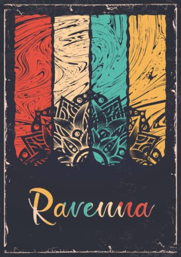 Ravenna: Taccuino A5 | Nome personalizzato Ravenna | Regalo di compleanno per moglie, mamma, sorella, figlia ... | Design: mandala | 120 pagine a ... formato A5 (14.8 x 21 cm) (Italian Edition)