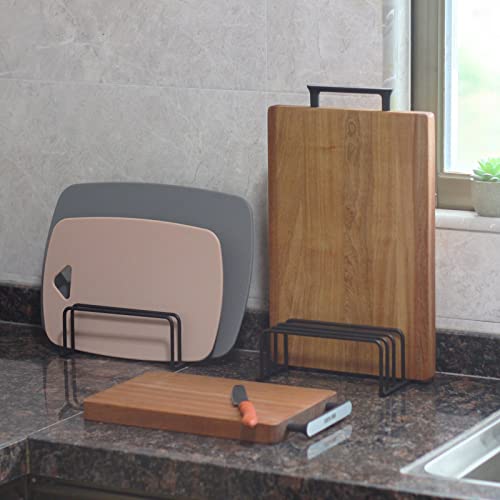 Cutting board organizers (1.0 and 0.6 inch wide slots), cutting board holders, cutting board racks, cutting board storage, biscuit sheets, bakeware organizers for cabinets