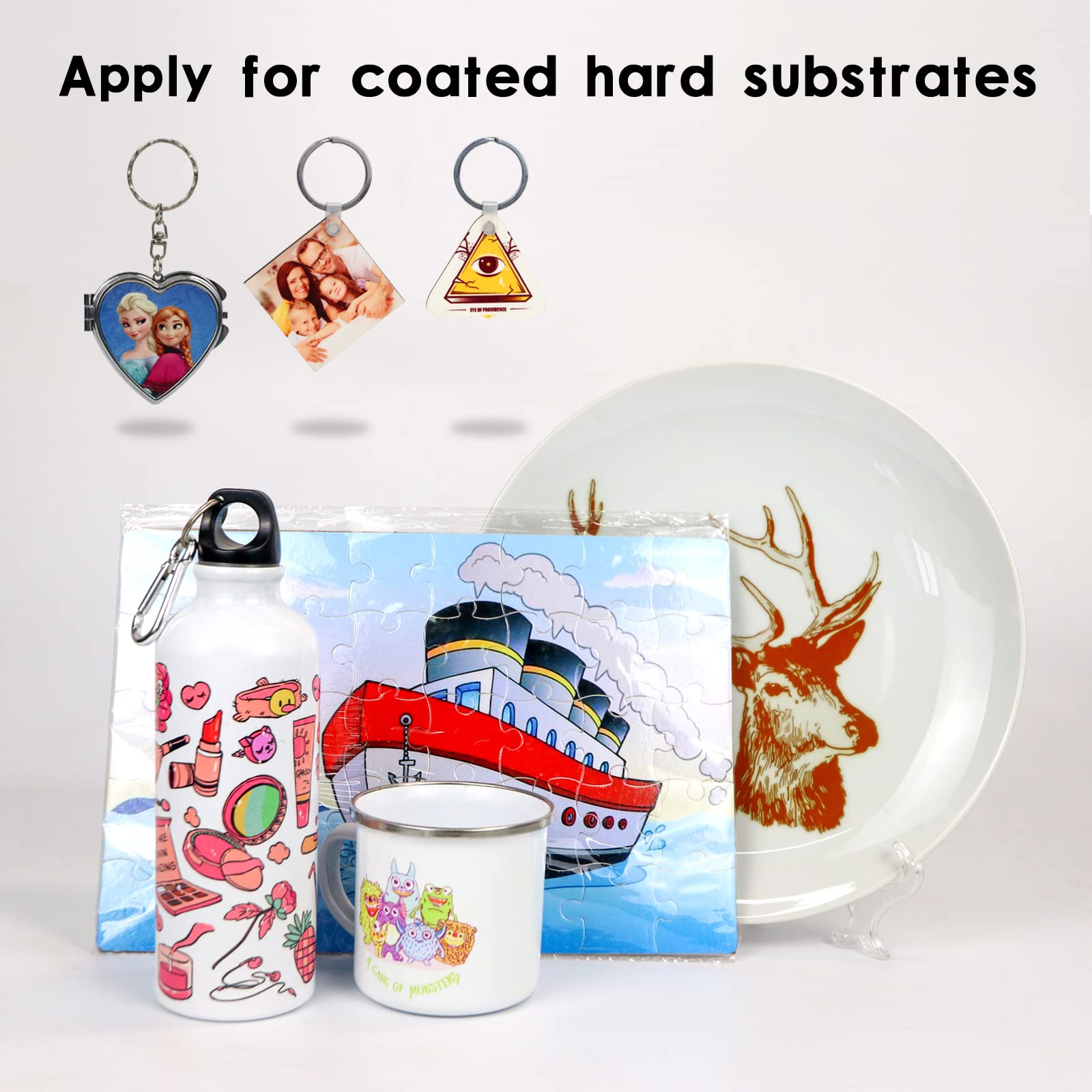 MAIKESUB Sublimation Paper 100 Sheets Heat Transfer Paper 8.5x11 inch Compatible with Inkjet Sublimation Printer 105g