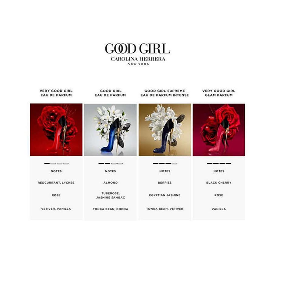 Carolina Herrera Very Good Girl Glam Parfum Spray For Women, 1.7 Ounce