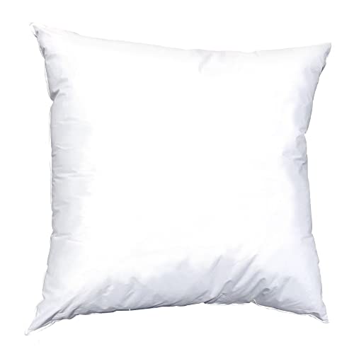 Pillowflex Synthetic Down Pillow Insert - 26x26 Down Alternative Pillow, Insert for Square Euro Sham, European Size Pillow - Polyester Accent Sofa Couch Bed Pillow - 1 Decorative Pillow Form