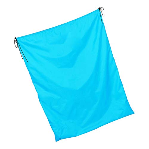 Colcolo Single Bag Waterproof Drawstring Storage Pouch Carry Sack Organizer, Blue, 50x70cm