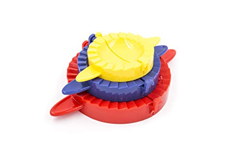 BTaT- Dough Press Set, 3 Pack, Empanada Press, Dough Press, Dumpling Press, Hand Pie Press, Mini Pie Press, Hand Pie Maker, Meat Pie Cutter, Pie Press, Pastry Press, Turnover Press, Mother's Day Gift