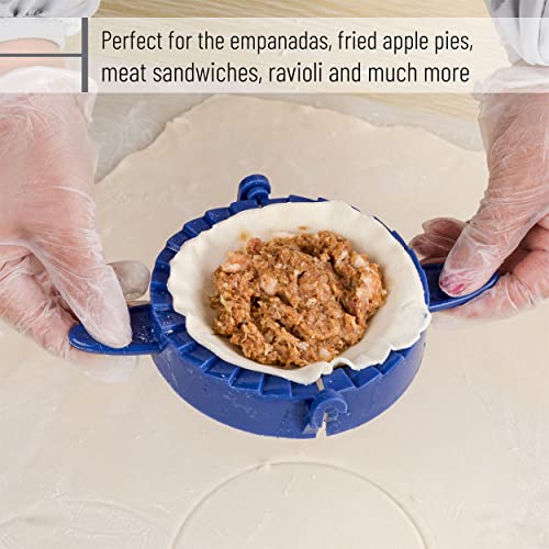 BTaT- Dough Press Set, 3 Pack, Empanada Press, Dough Press, Dumpling Press, Hand Pie Press, Mini Pie Press, Hand Pie Maker, Meat Pie Cutter, Pie Press, Pastry Press, Turnover Press, Mother's Day Gift