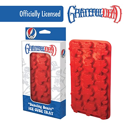 ICUP Grateful Dead Ice Cube Mold Tray | Freezer Bar Items Shapes & Trays | Rock Specialty Molds | Officially Licensed