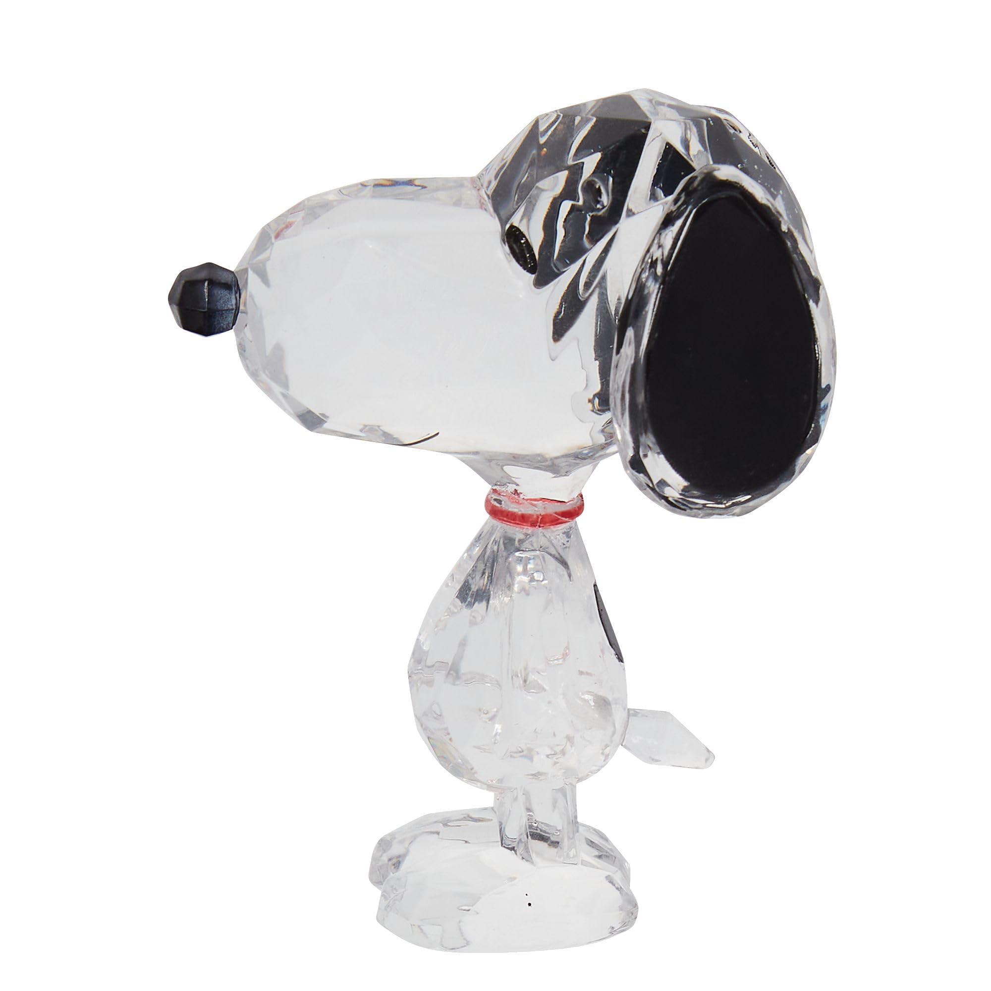 Enesco Facets Peanuts Snoopy The Dog Figurine, 3.25 Inch, Multicolor