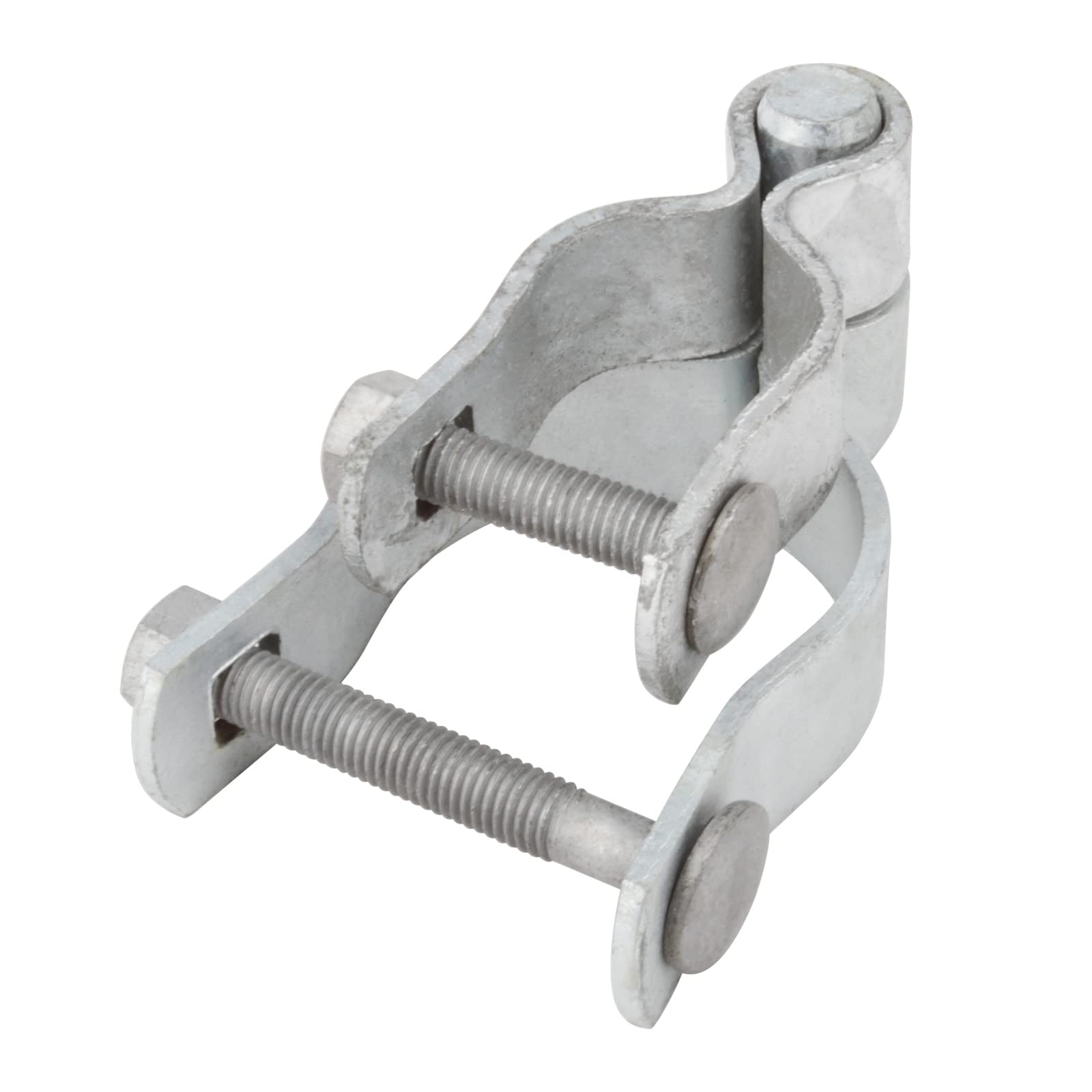 GBGS 4 Sets 2-3/8" x 1-3/8" Chain Link Fence Gate Post Hinge,Cattle Corral Rail Hinge,Max Load 220lb