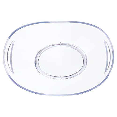 asika Ice Bucket Wine Bucket,Clear Acrylic 3.5 Liter Plastic Tub for Drinks and Parties, Food Grade, Perfect for Wine, Champagne or Beer Bottles