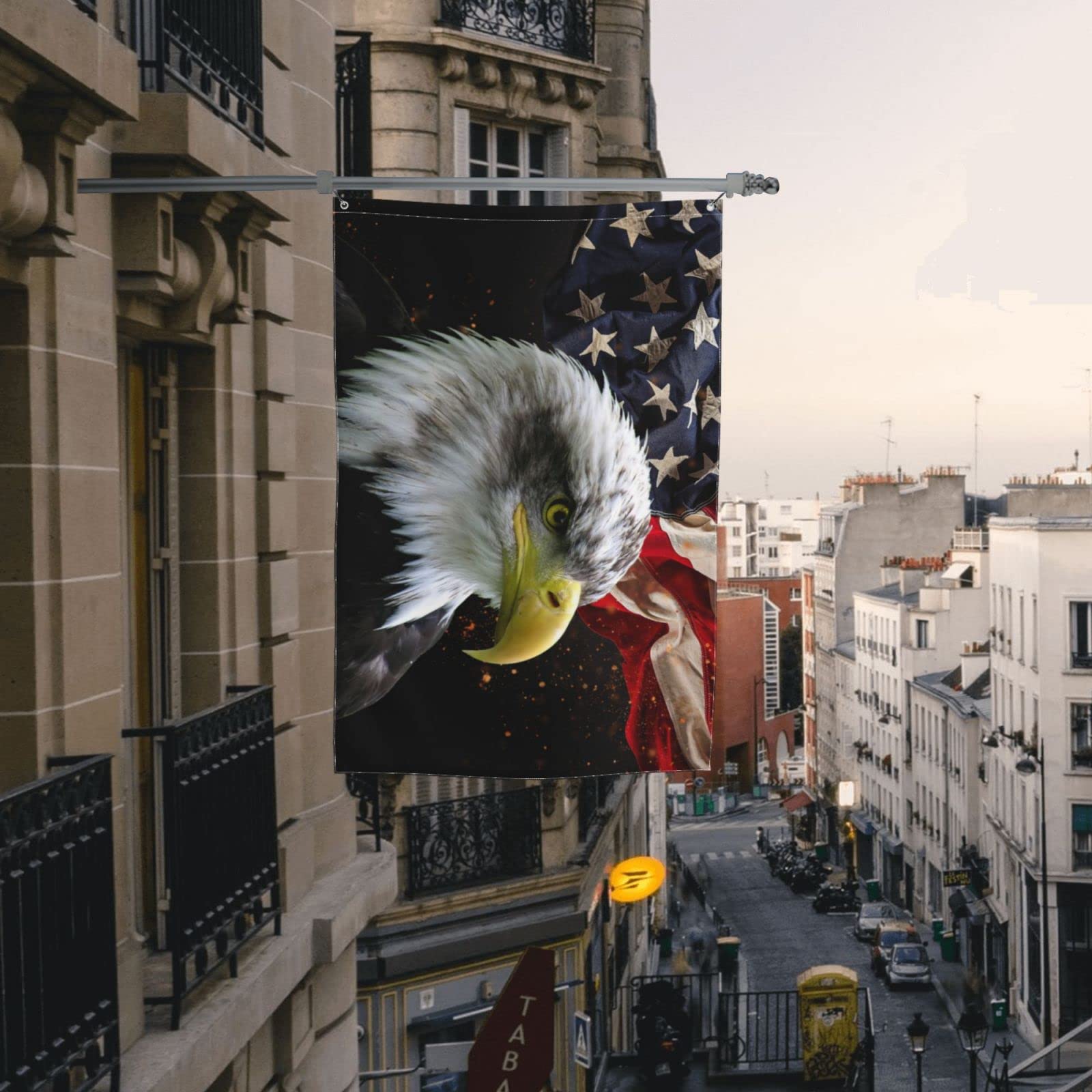 DGFhk American Eagle Flag 3x5 Double Sided Freedom Flag USA Memorial Day 4th July Independence Day 9/11 Flag Durable Fade 3x5 Ft