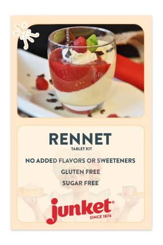 Junket Rennet Tablets, 0.23 Ounce (Pack of 3)